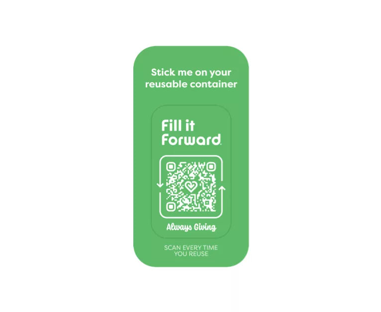 Fill it Forward Container Sticker
